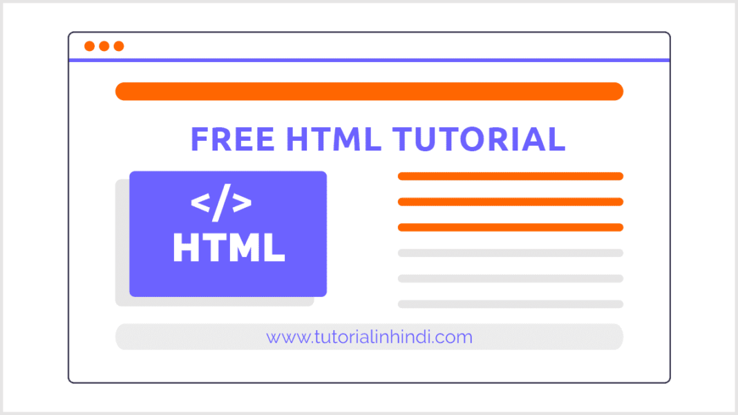 Html Tutorial In Hindi Free Html Course Pdf 2024 Tutorial In Hindi