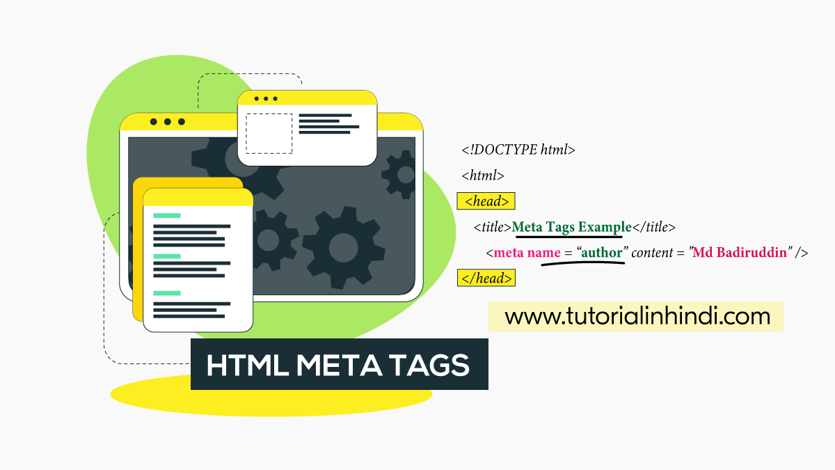 मेटा टैग क्या है? HTML Meta Tags in Hindi - Tutorial in Hindi