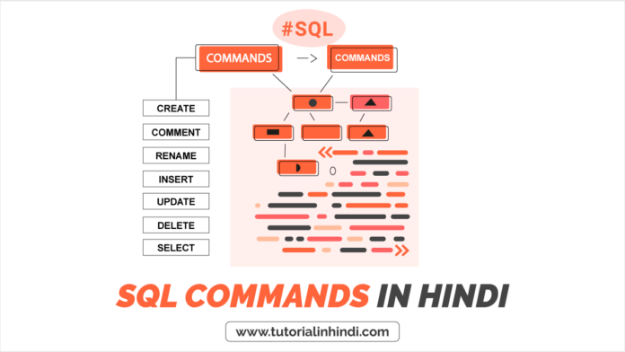 SQL Commands in Hindi - SQL कमांड क्या है, प्रकार, उपयोग और फायदे - Tutorial in Hindi